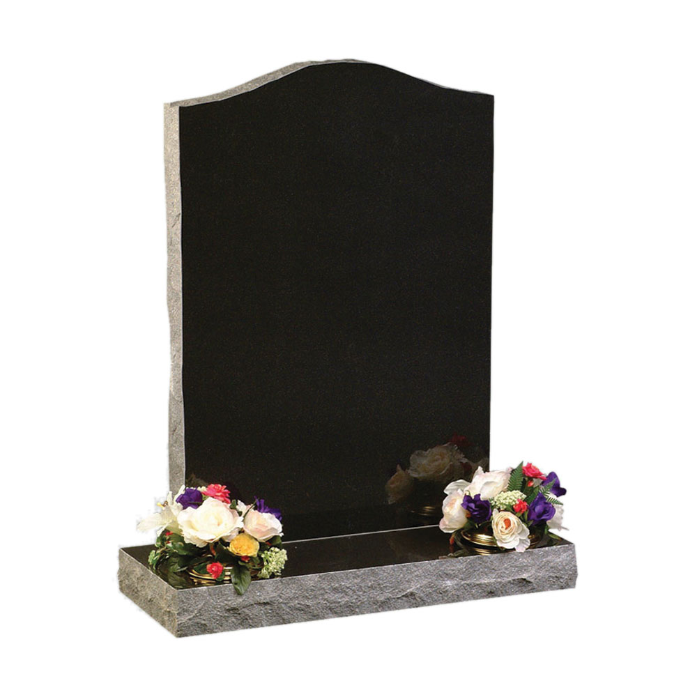 GHS53 - Pitched Edge Ogee Top Headstone - Memorials of Distinction