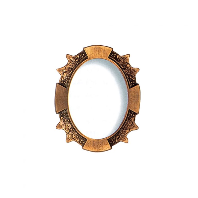 BZ10 - Decorative Oval Photo Frame - Memorials of Distinction